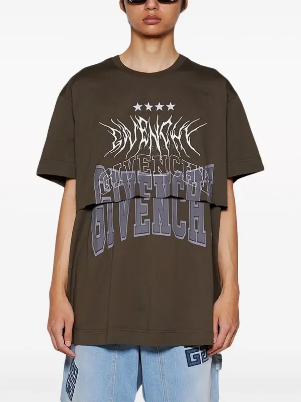 Givenchy Layered Cotton T-shirt