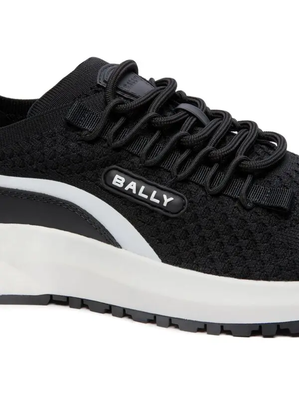 Bally Logo-appliqué Mesh-paneling Sneakers