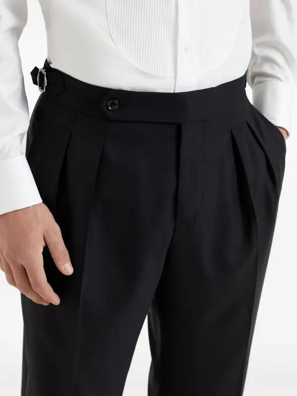 Brunello Cucinelli Virgin Wool-blend Trousers