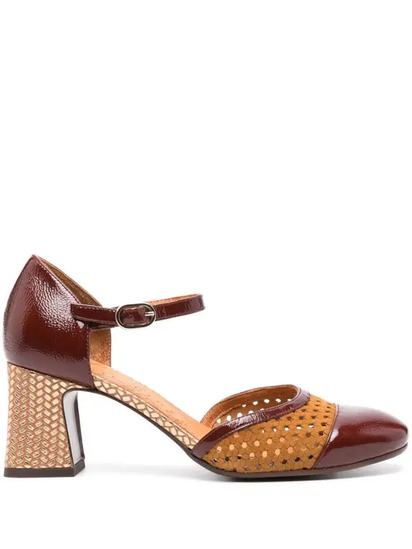 Chie Mihara Fiza 70mm Leather Pumps
