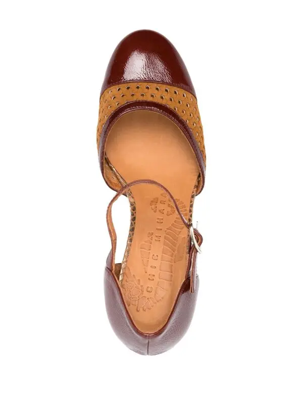 Chie Mihara Fiza 70mm Leather Pumps