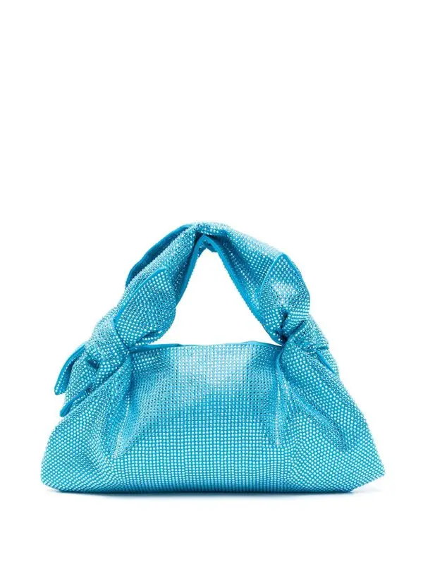 Giuseppe Di Morabito Rhinestone-embellished Knotted Tote Bag - Blue