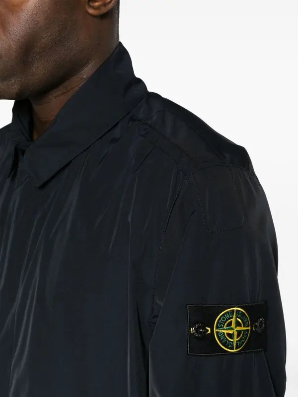 Stone Island Compass Badge Single-breasted Coat