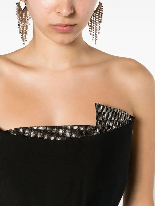 Roland Mouret Embellished Strapless Dress