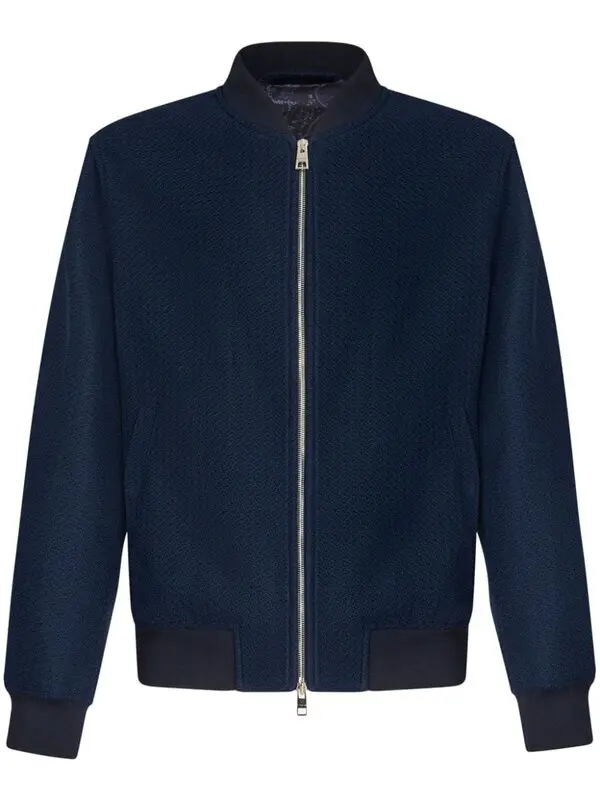 Etro Textured Cotton Bomber Jacket