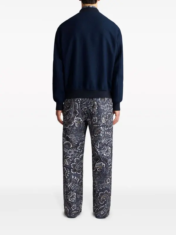 Etro Textured Cotton Bomber Jacket