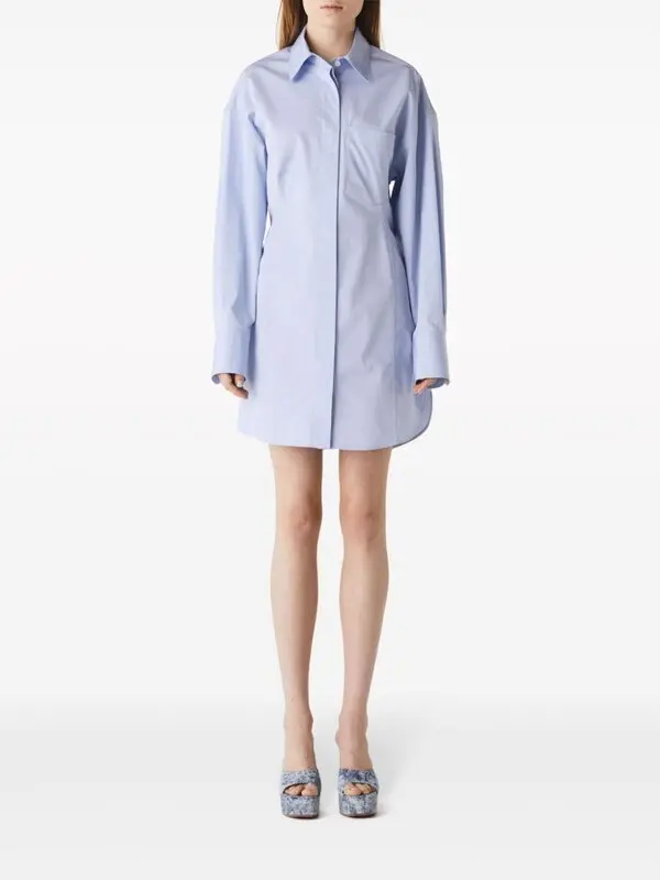 Stella McCartney Cotton-poplin Shirt Dress