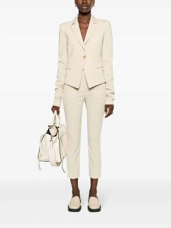 Patrizia Pepe Mid-rise Slim Trousers