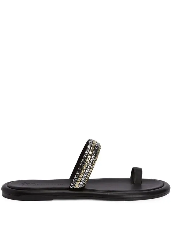GIUSEPPE ZANOTTI Redouart Stud-embellished Sandals