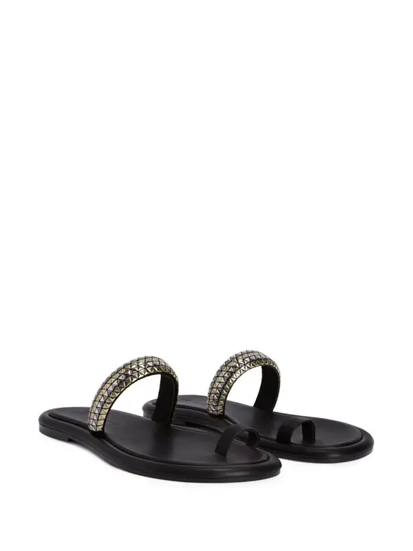 GIUSEPPE ZANOTTI Redouart Stud-embellished Sandals