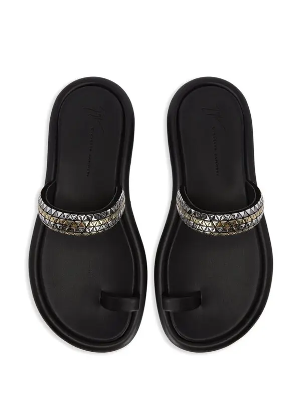 GIUSEPPE ZANOTTI Redouart Stud-embellished Sandals