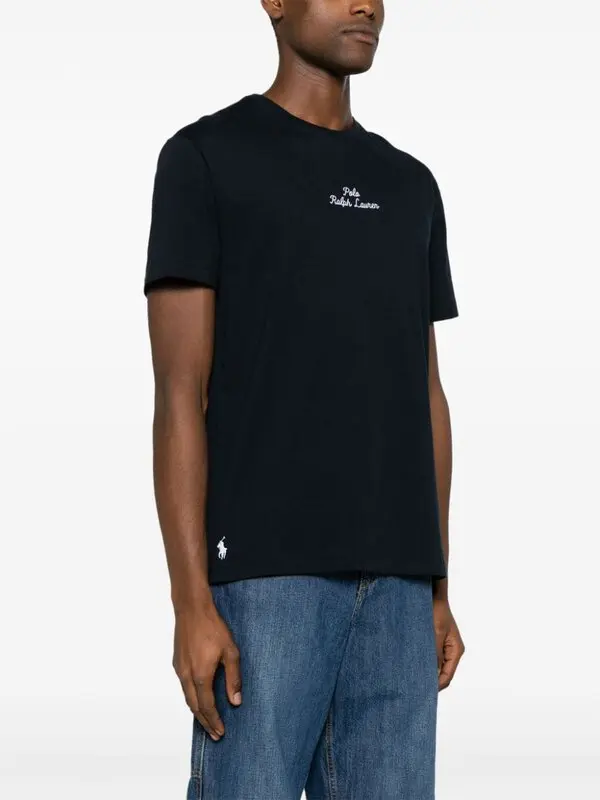 Polo Ralph Lauren Logo-embroidered T-shirt - Blue