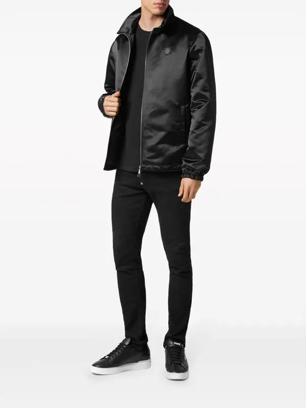 Philipp Plein Logo Windbreaker