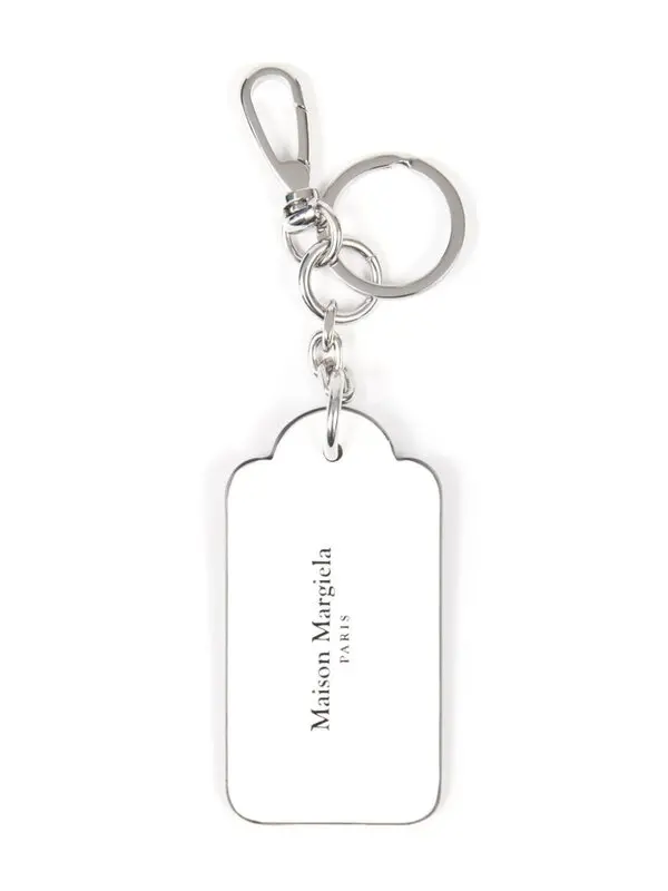 MAISON MARGIELA Four Stitched Keyring - Black