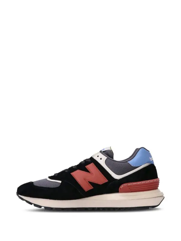 NEW BALANCE 574 Panelled Sneakers - Black