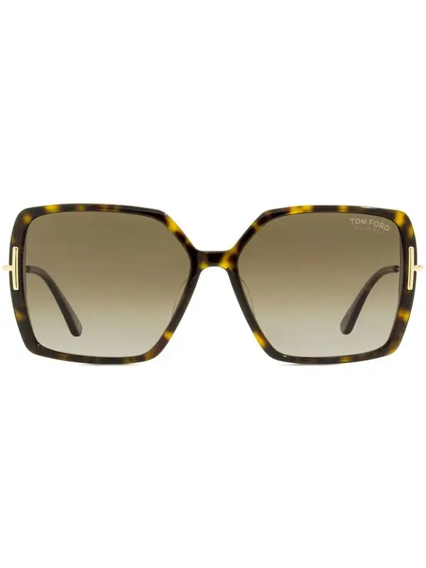 TOM FORD Joanna Butterfly-frame Sunglasses - Brown