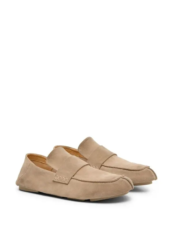 Marsèll Toddone Suede Loafers - Neutrals