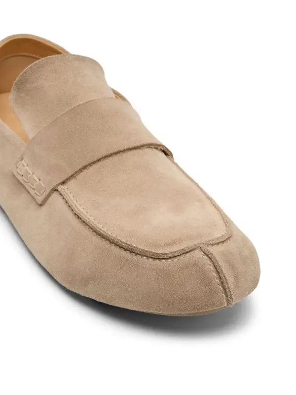 Marsèll Toddone Suede Loafers - Neutrals