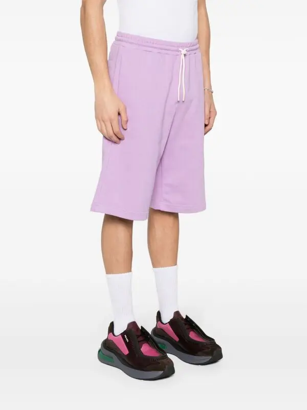 MSGM Drawstring Track Shorts - Purple