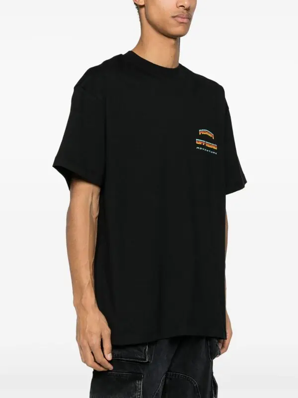 MSGM Logo-print Cotton T-shirt