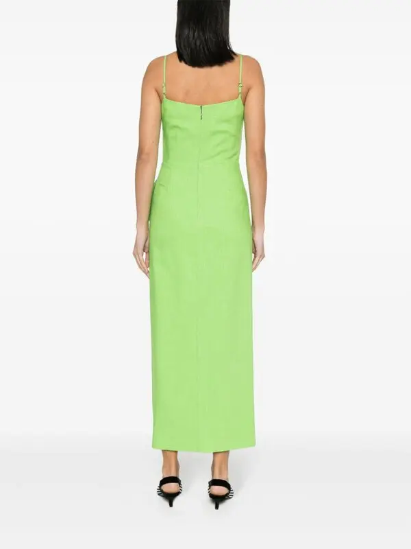 MSGM Gathered-detail Maxi Dress