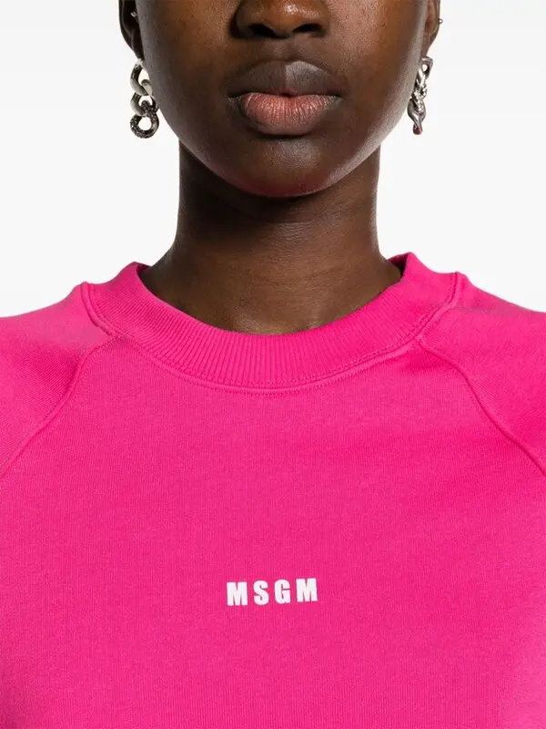 MSGM Logo-print Sweatshirt