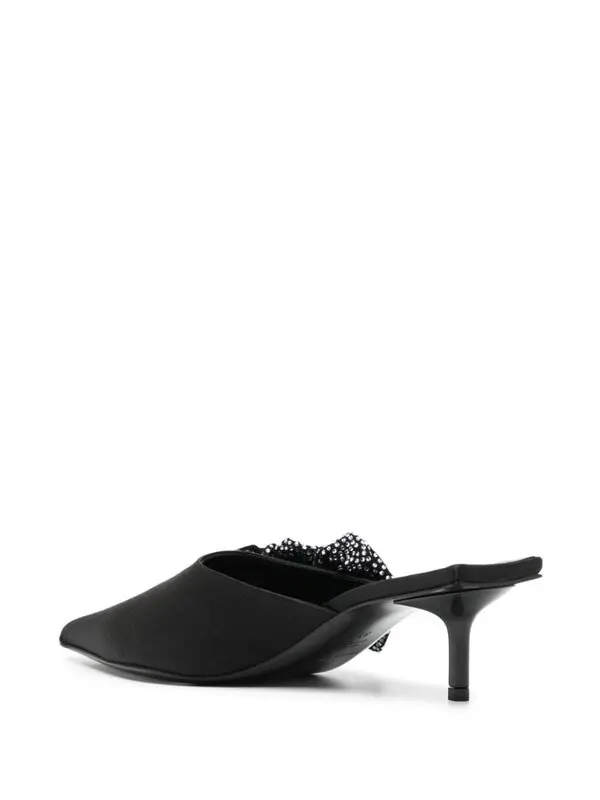 Magda Butrym 50mm Crystal-embellished Leather Mules