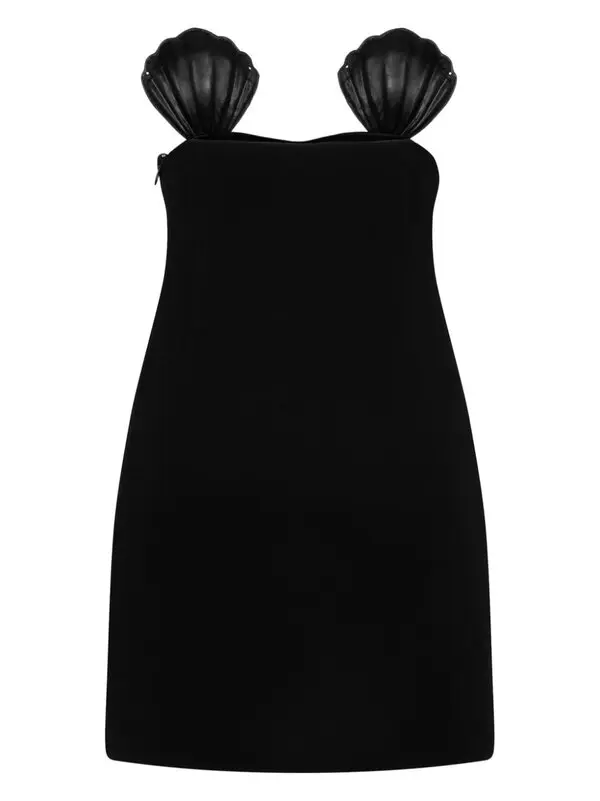 Dsquared2 Shell-cup Strapless Minidress
