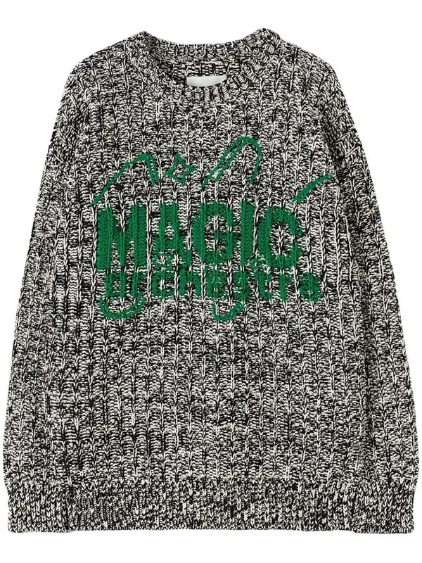 JIL SANDER Jacquard Wool Blend Jumper