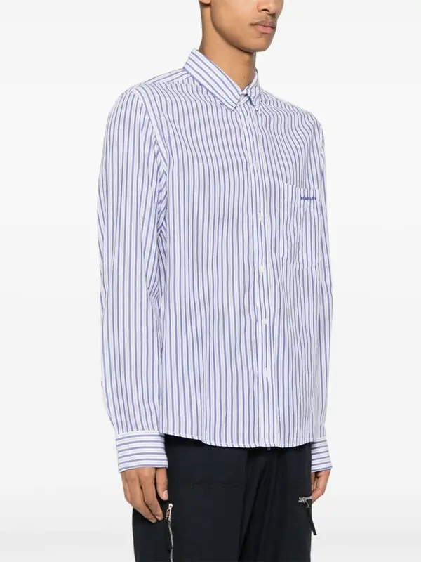 MARANT Jasolo Striped Cotton Shirt