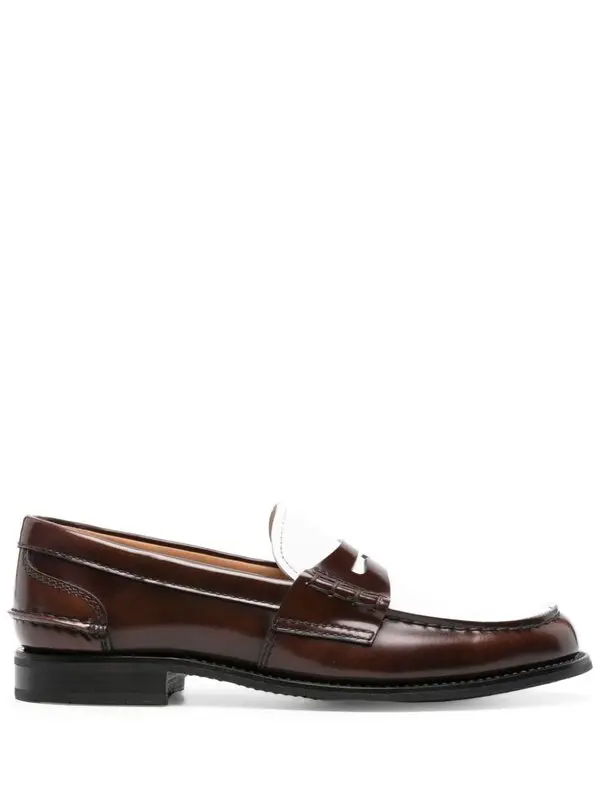 Church's Pembrey W5 Leather Loafers - Brown