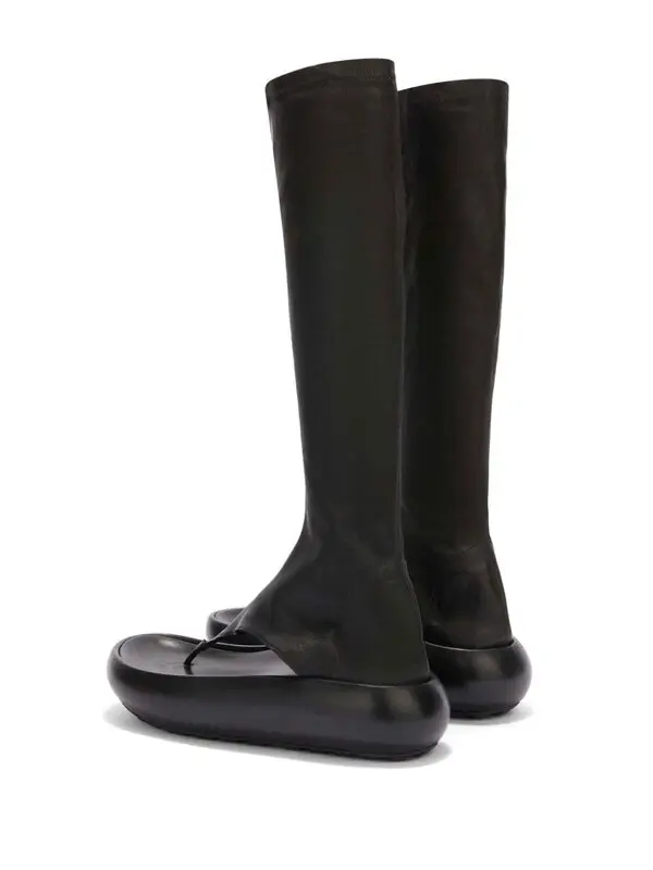 JIL SANDER Open-toe Knee-high Boots