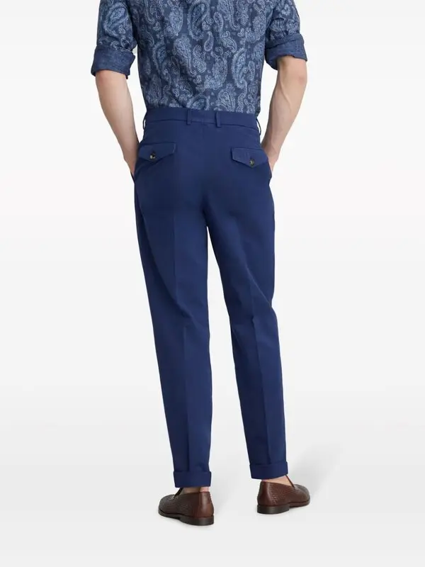 Brunello Cucinelli Straight-leg Cotton Trousers