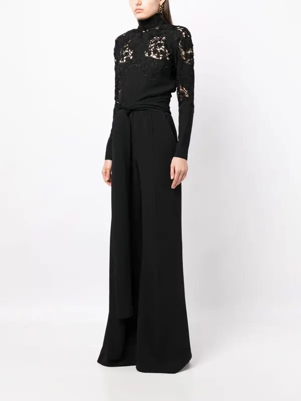 Elie Saab Guipure-lace Jumpsuit