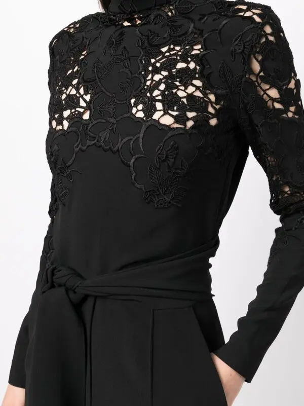Elie Saab Guipure-lace Jumpsuit