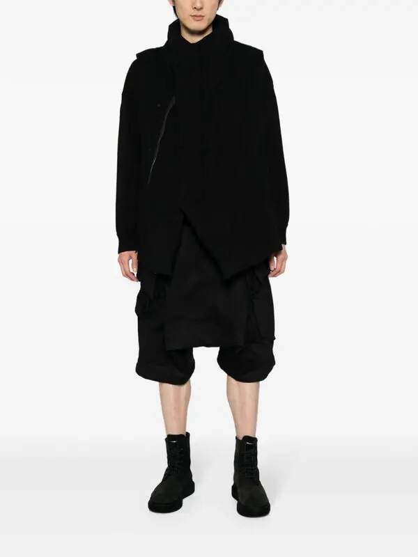 JULIUS Mid-rise Drop-crotch Shorts