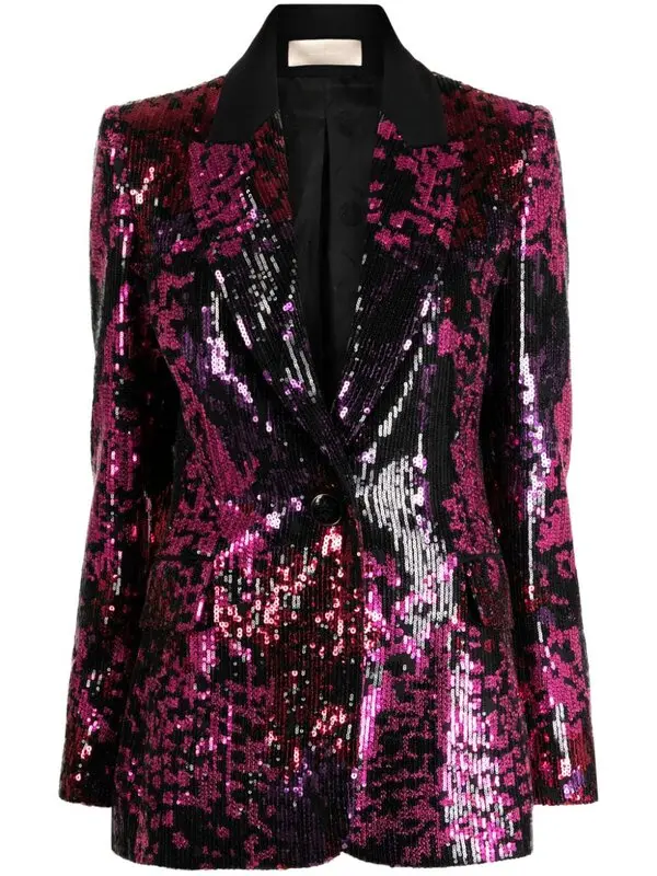 Elie Saab Sequin-embellished Blazer