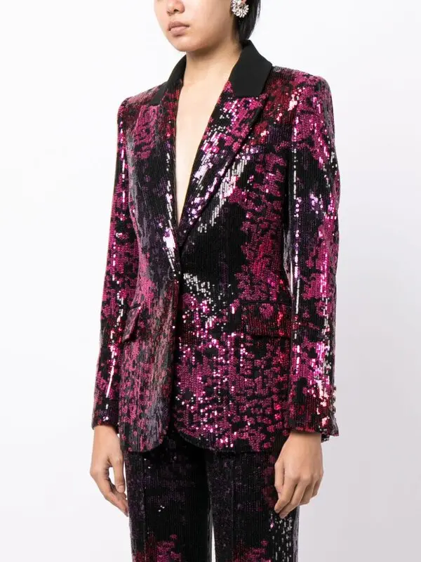 Elie Saab Sequin-embellished Blazer