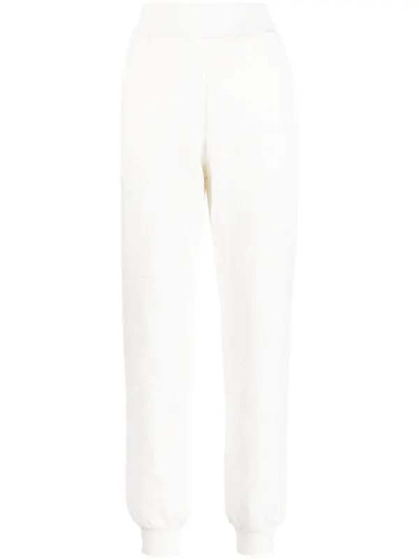 Elie Saab Embroidered-design Cotton Blend Track Pants