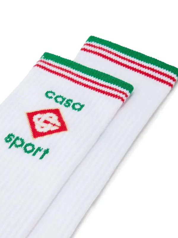 Casablanca Casa Sport Ribbed Socks