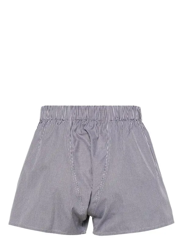 Brioni Checked Cotton Boxers