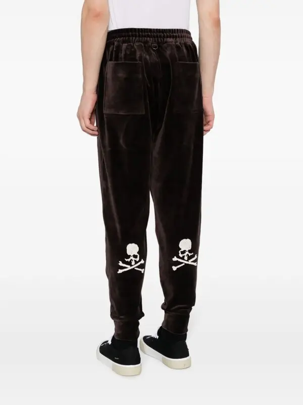 MASTERMIND WORLD Tapered Velour Track Pants