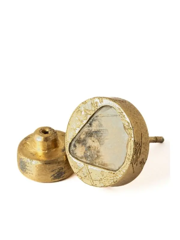 PARTS OF FOUR Diamond Stud Earring - Gold
