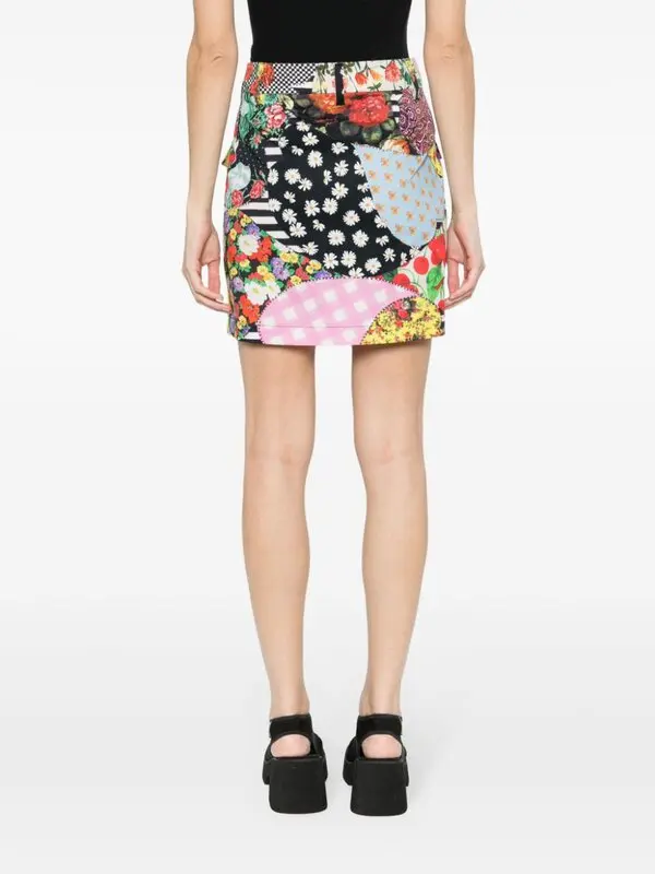 Moschino Graphic-print Mini Skirt