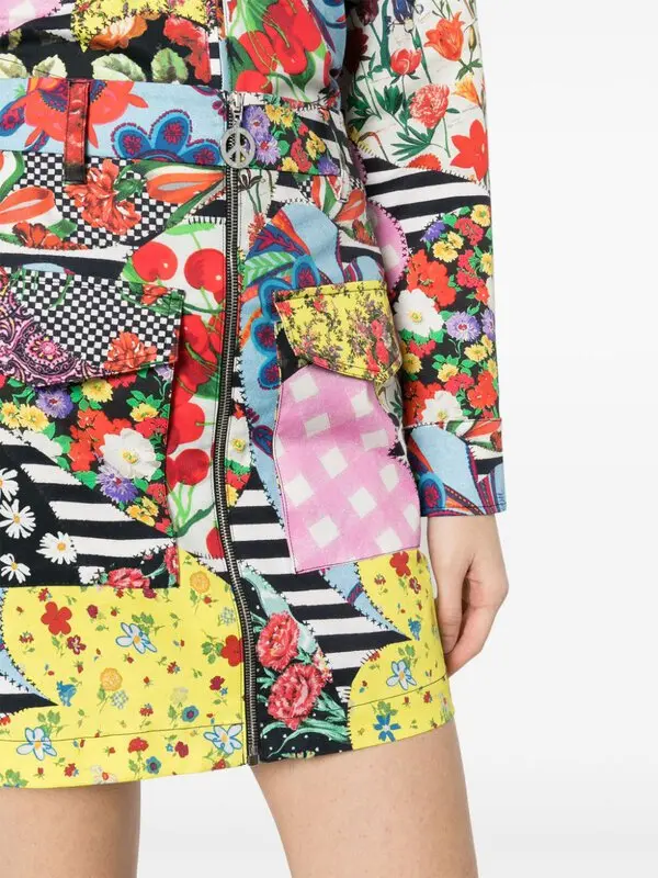 Moschino Graphic-print Mini Skirt