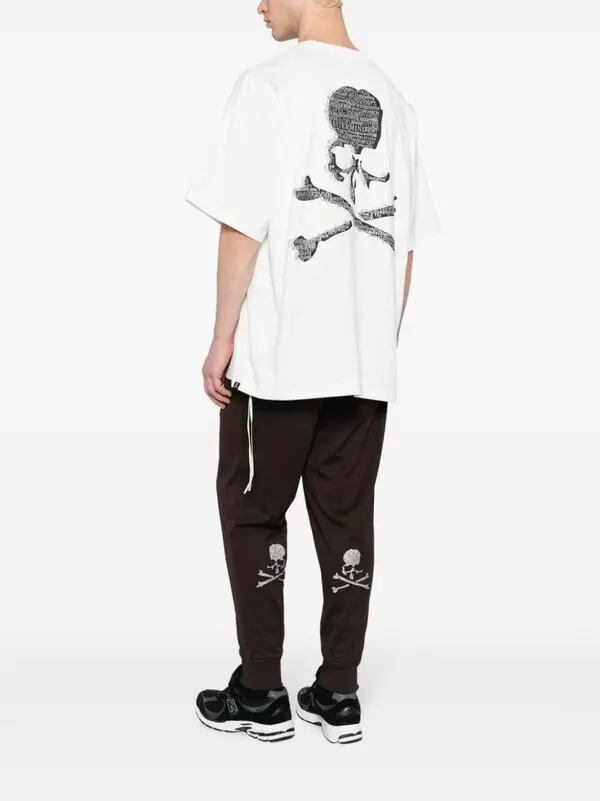MASTERMIND WORLD Logo-print Cotton T-shirt - White