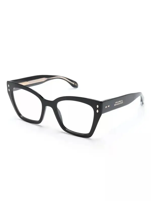 Isabel Marant Butterfly-frame Logo-engraved Glasses