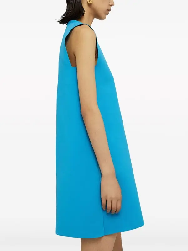JIL SANDER Sleeveless Shift Dress - Blue
