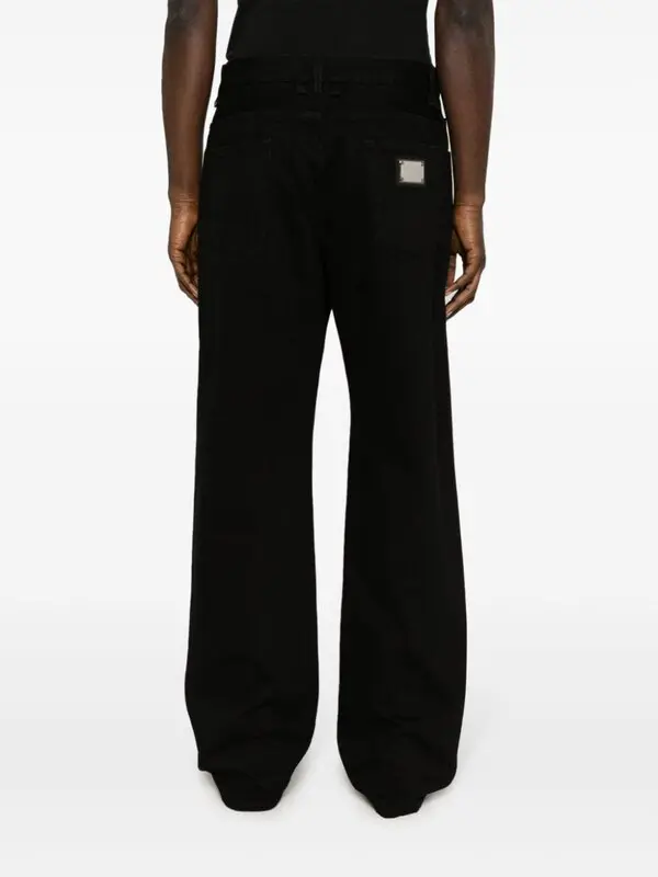 Dolce & Gabbana Mid-rise Straight-leg Jeans