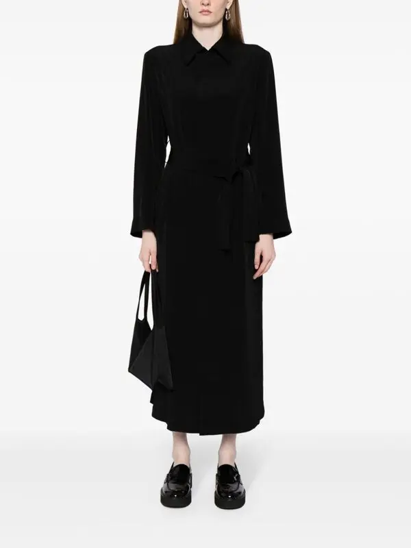 Yohji Yamamoto Belted Long Coat